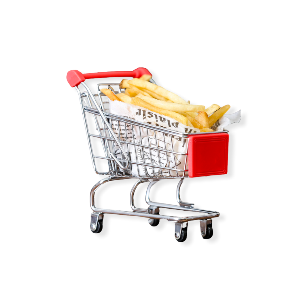 Mini Shopping Cart Trolley Supermarket Handcart Ins Style Food ...