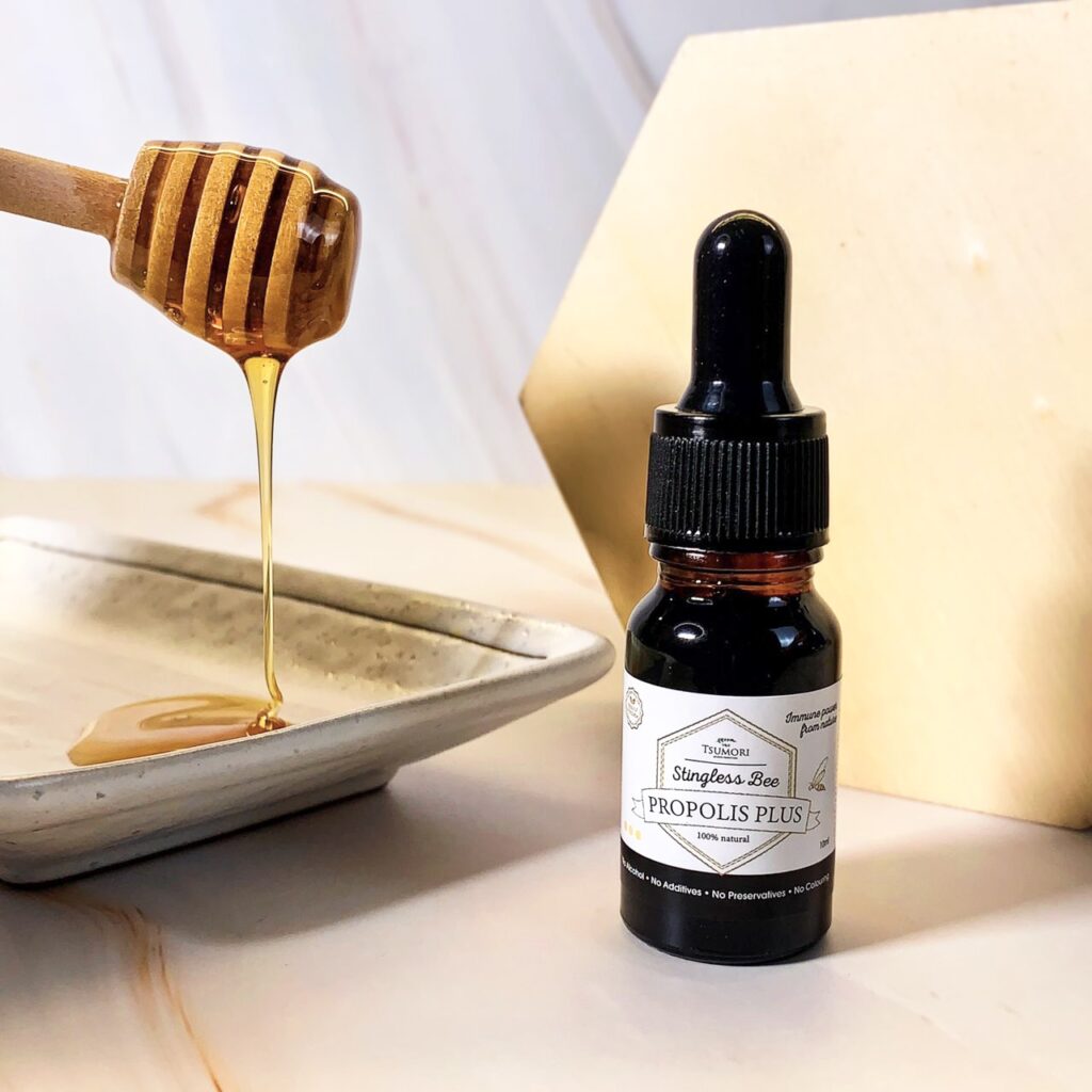 Tsumori Stingless Bee Honey Propolis Pure Natural Zero Sugar 100% ...