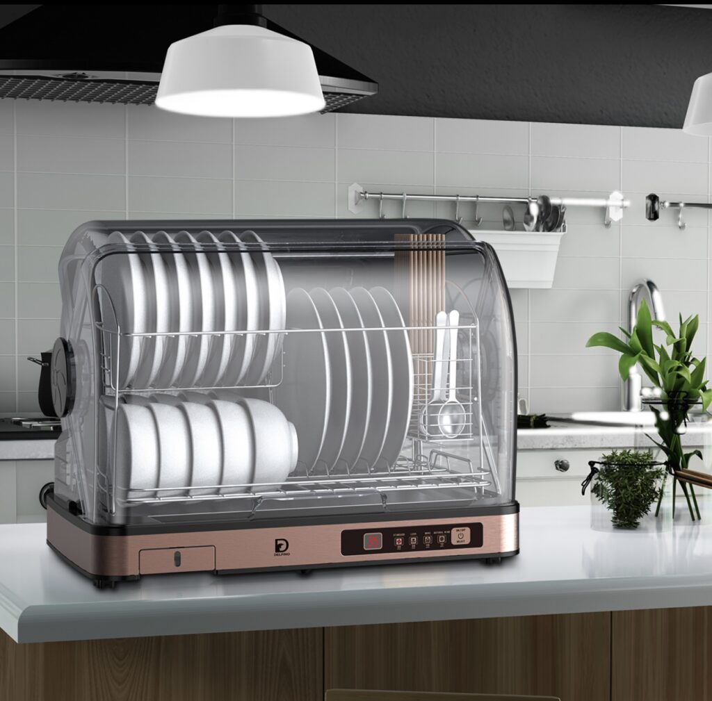 Delfino UV Plus Electric Multifunctional Disinfection Dish Dryer ...