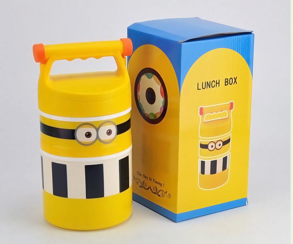 Double Layer Minion Lunch Box – Delfino