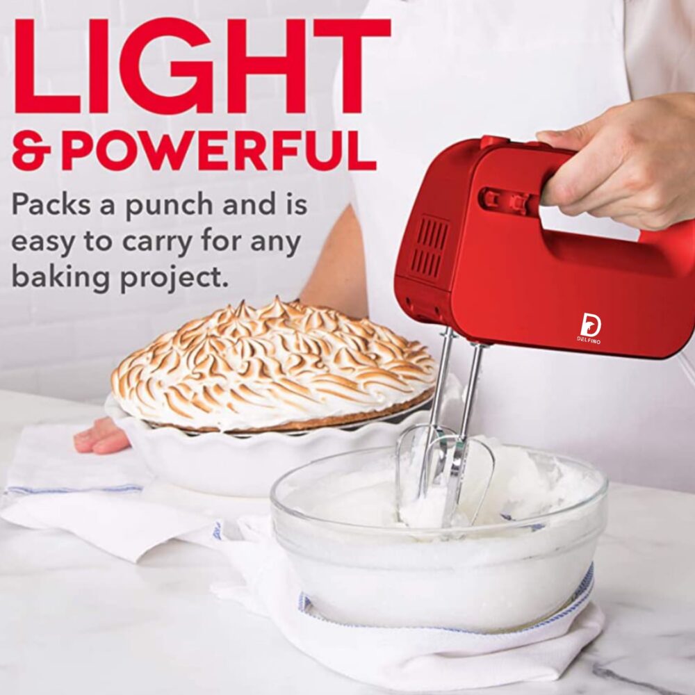 Delfino Compact Electric Hand Mixer 3 Speed 150W – Delfino